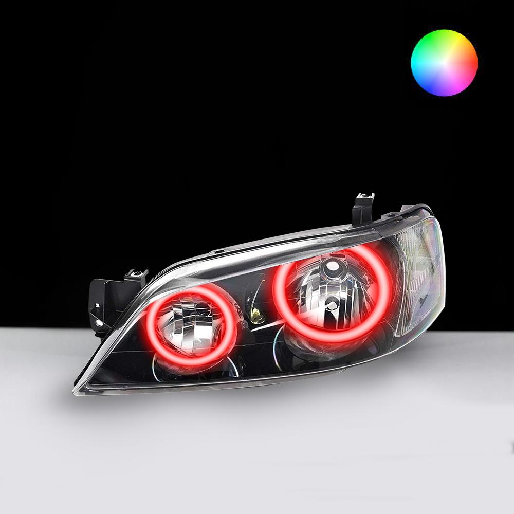 Ford BA BF XT Headlights | Spectrum Angel Eyes